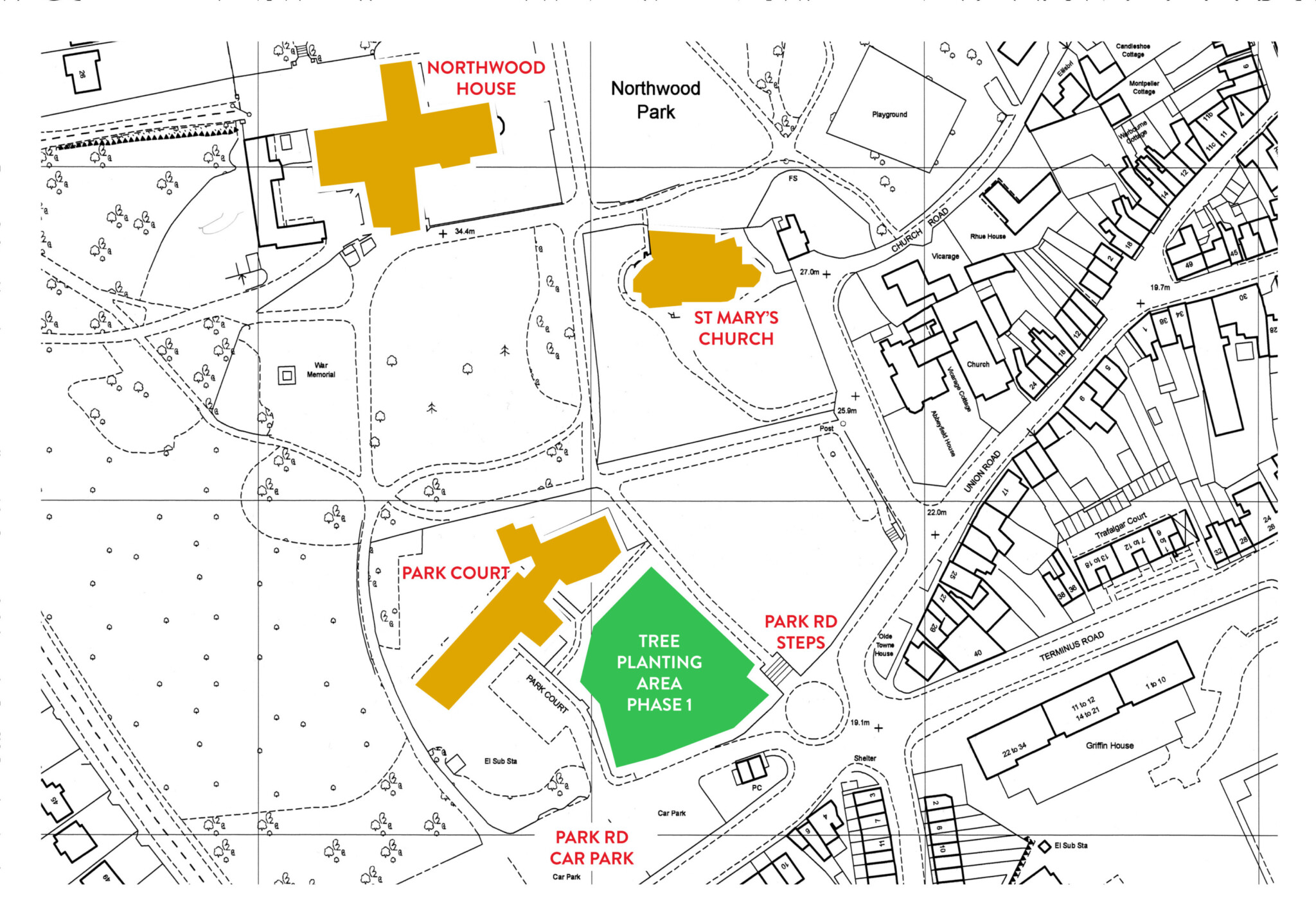Sponsor A Park Tree - Northwood House